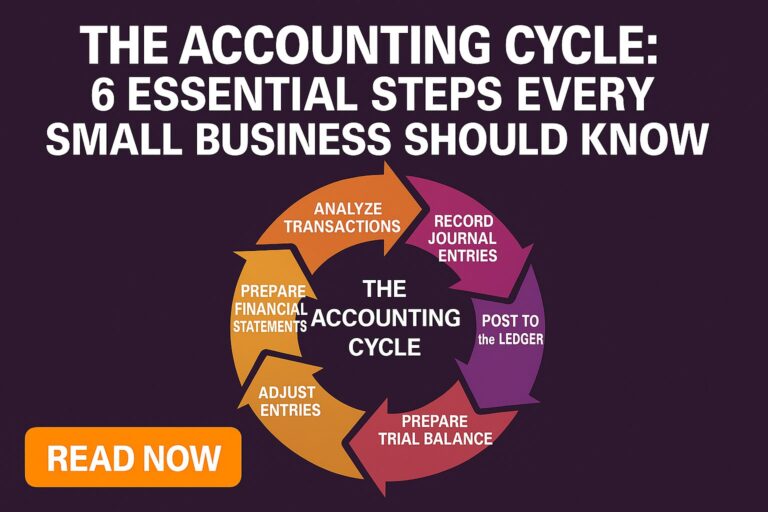 The Accounting Cycle: 6 Essential Steps Every Small Business Should Know